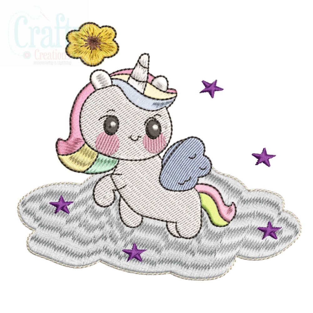 Unicorn 2 5 X 5 Products SWAK Embroidery